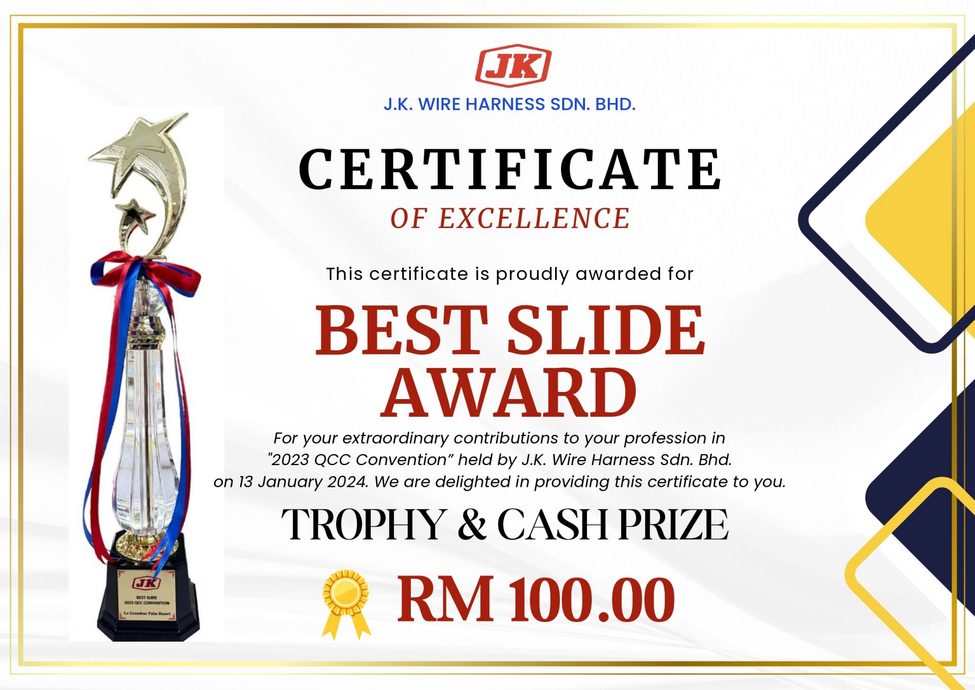 2023 JKWH QCC Convention – J.K. Wire Harness Sdn. Bhd.